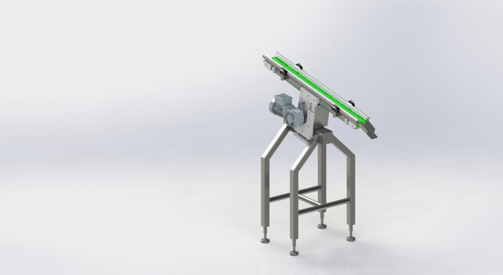 Convoyeur à Bande Conception 3d - MGBE Bureau d'étude